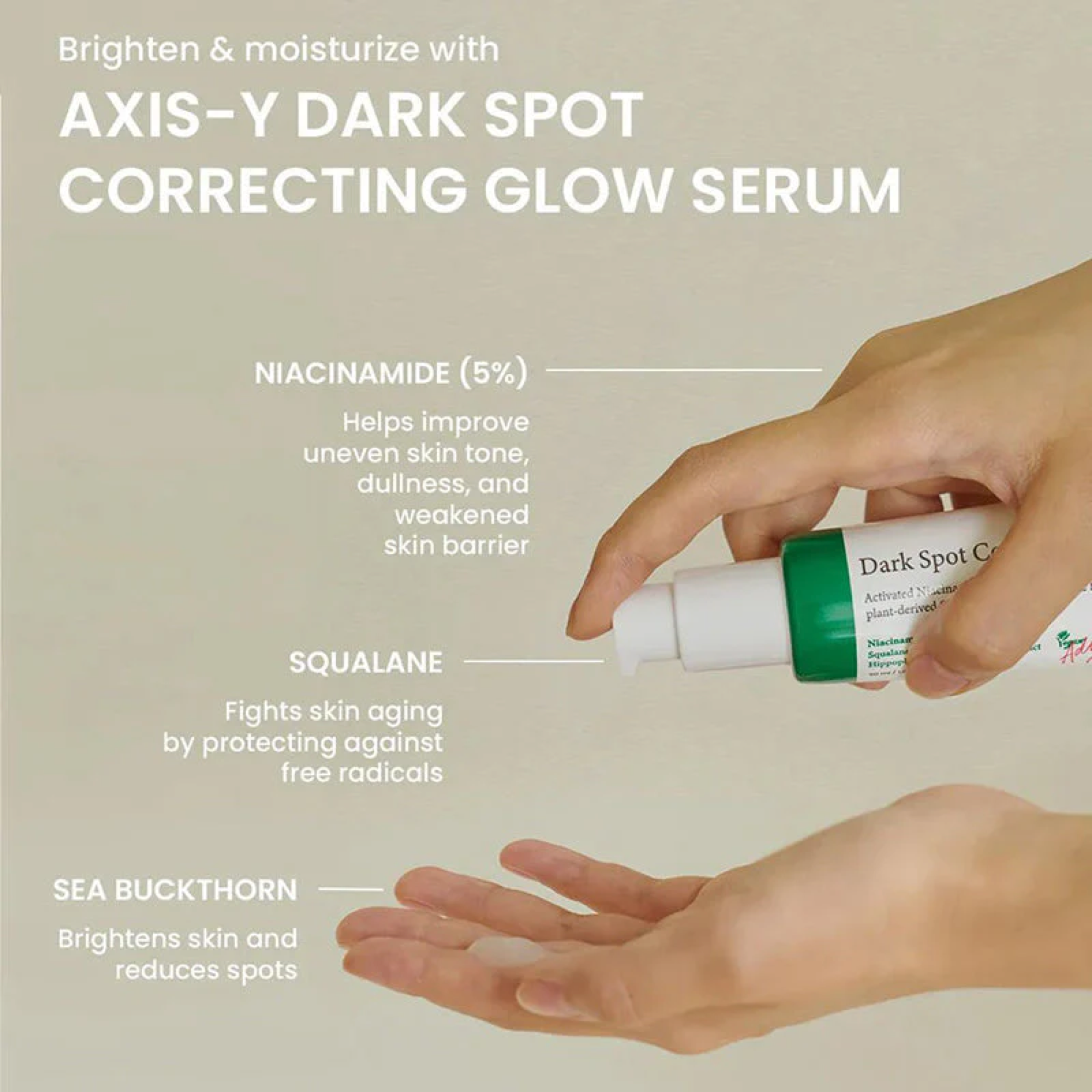 AXIS-Y - Dark Spot Correcting Glow Serum | PrettySkin Mauritius