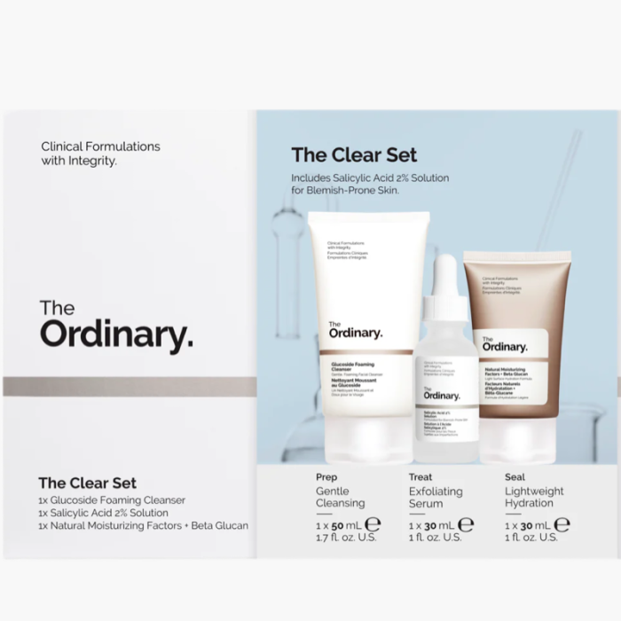 The Ordinary - The Clear Set | PrettySkin Mauritius
