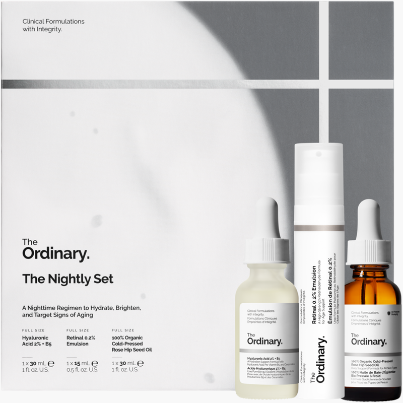 The Ordinary - The Nightly Set | PrettySkin Mauritius