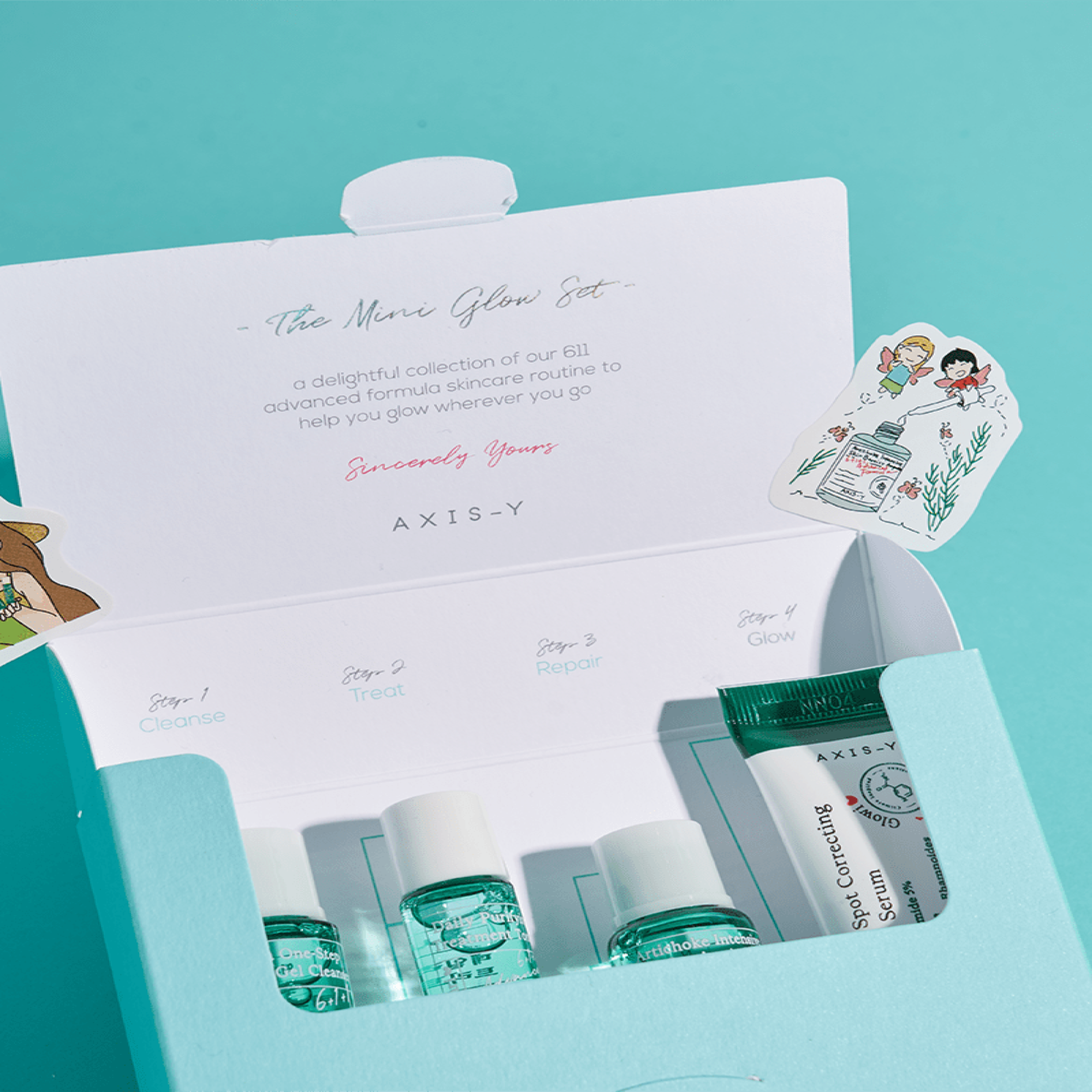 AXIS-Y - The Mini Glow Set | PrettySkin Mauritius